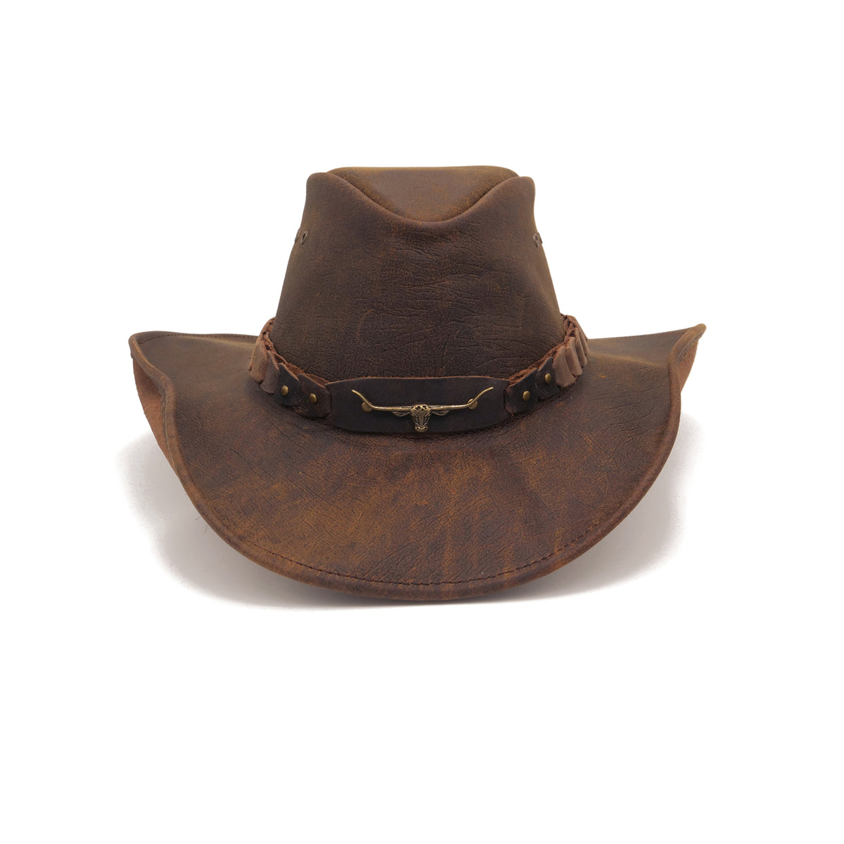 Kids Brumby Shapeable Leather Hat | Kakadu Traders Australia